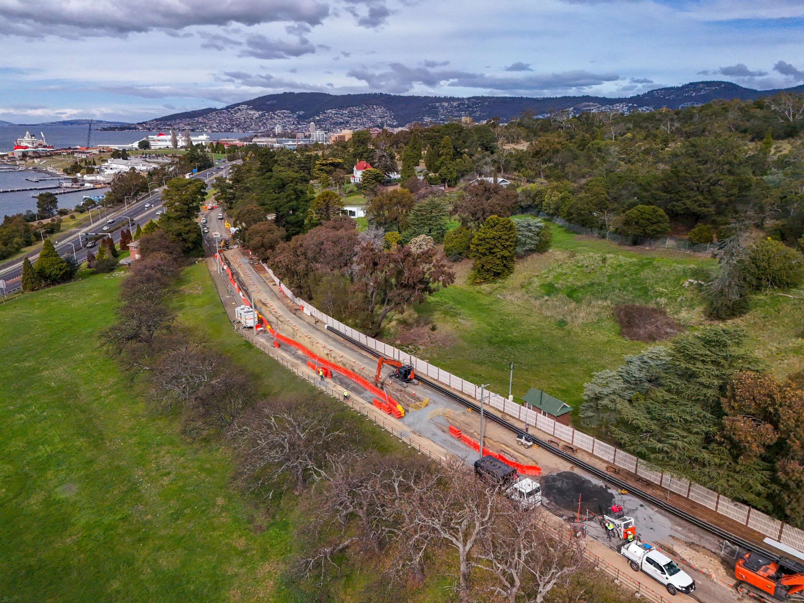 Road closure Update - Lower Domain Road Pipeline Works | Selfs Point ...